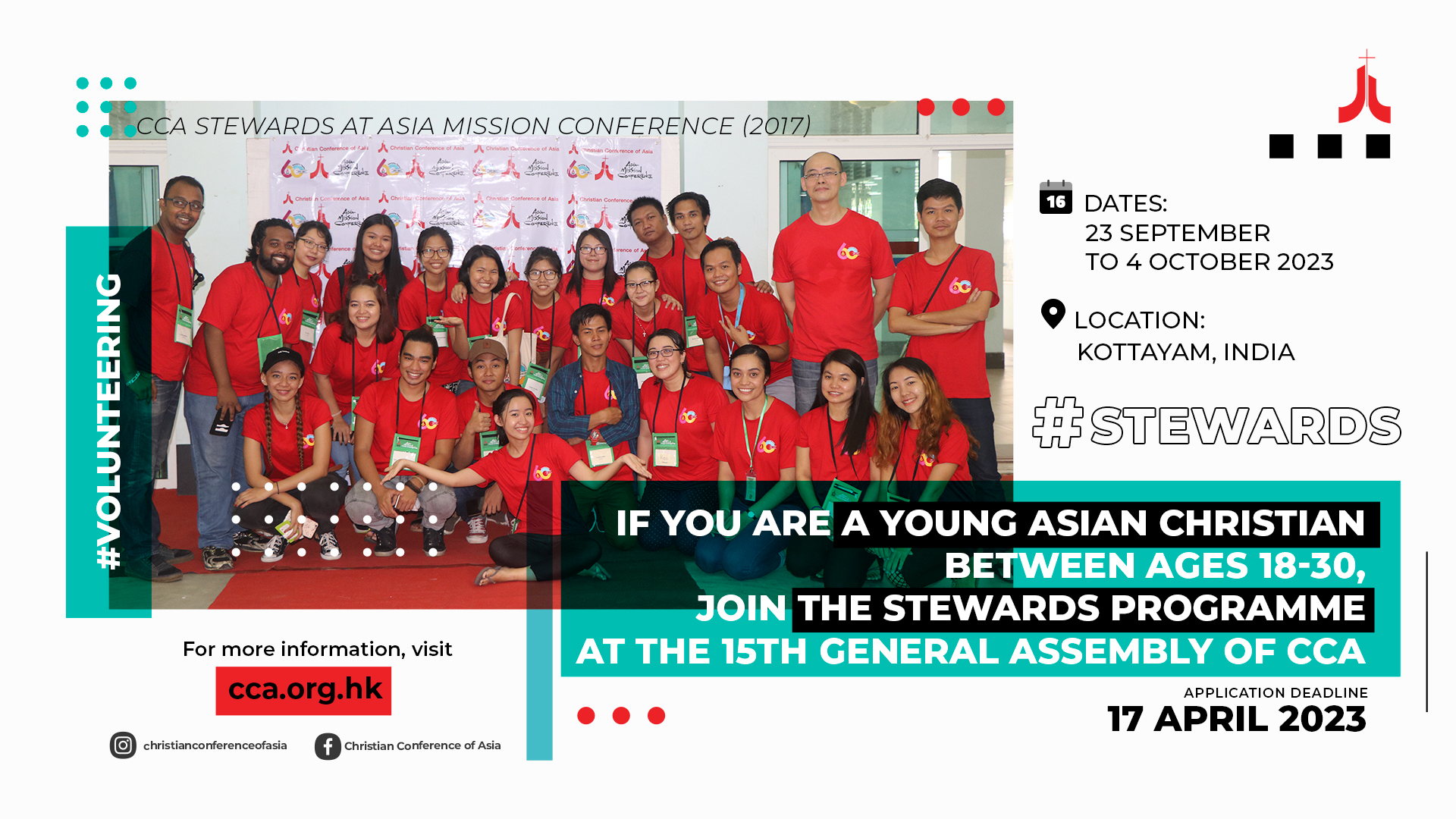CCA invites applications from youth interested in serving as stewards ...